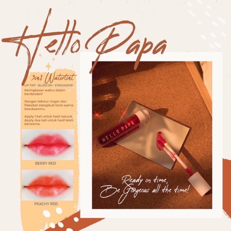 Jual Hello papa liptint (Readystock) | Shopee Indonesia