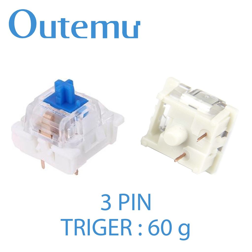 Jual OUTEMU MECHANICAL SWITCH BLUE / BROWN / RED / BLACK SMD RGB ...
