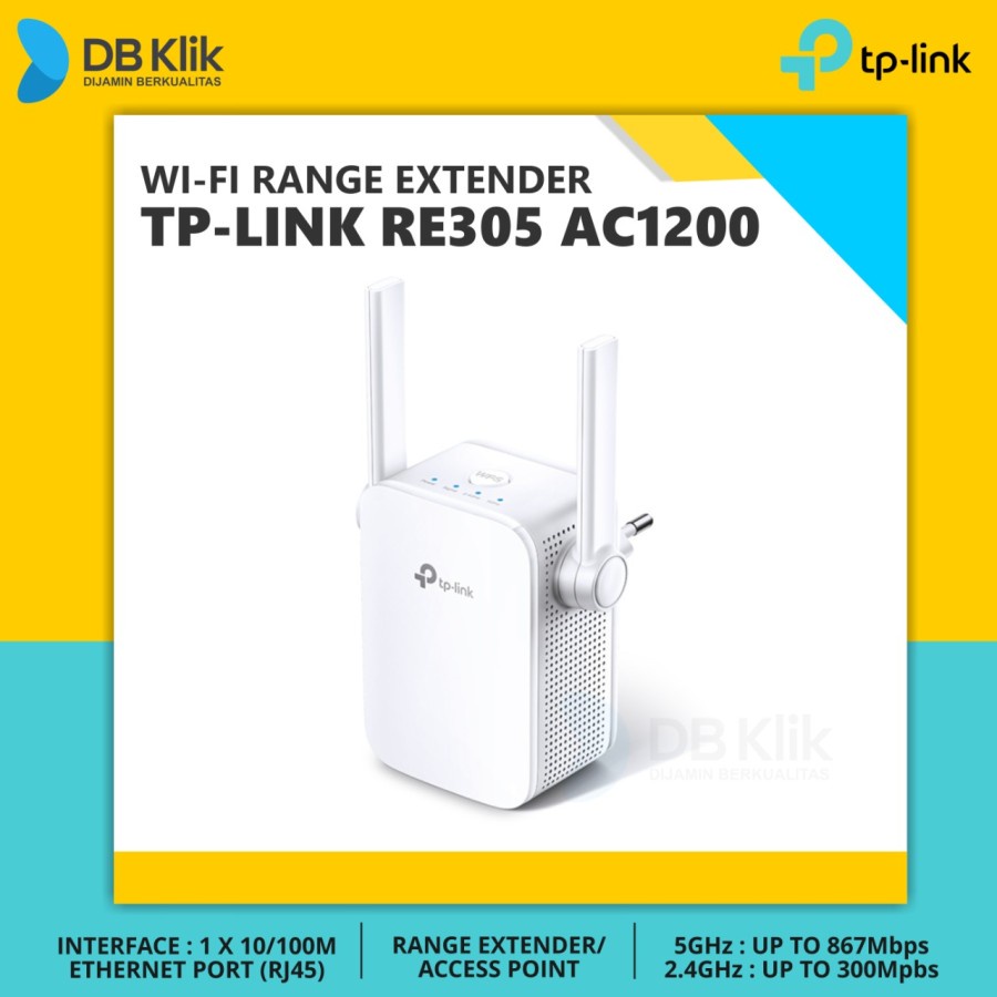 Jual Range Extender TP-Link RE305 AC1200 Dual Band-Mesh Router TPLink ...