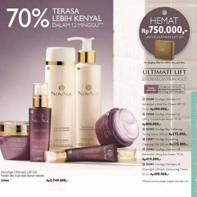 Jual NovAge Ultimate Lift Series | Shopee Indonesia