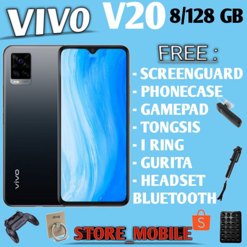 Jual VIVO V20 8/128 GARANSI RESMI VIVO | Shopee Indonesia