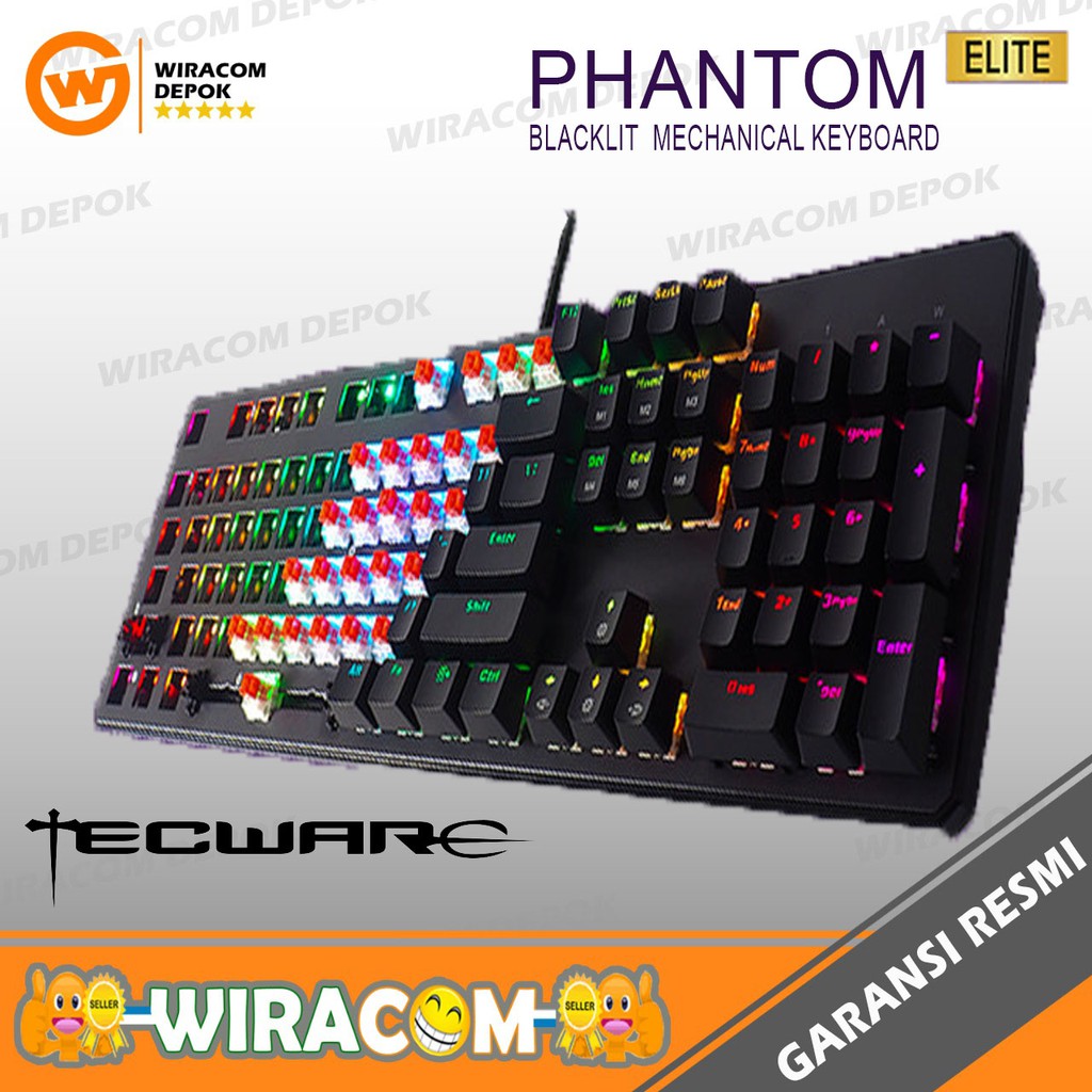 Jual Tecware Phantom Elite 104 - Gaming Keyboard | Shopee Indonesia