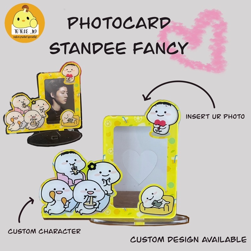 Jual standee photocard custom / photocard custom / standee custom ...