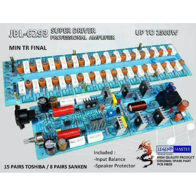 Jual KIT DRIVER JBL 6293 JBL6293 JBL-6293 SUPER POWER AMPLIFIER -TR ...
