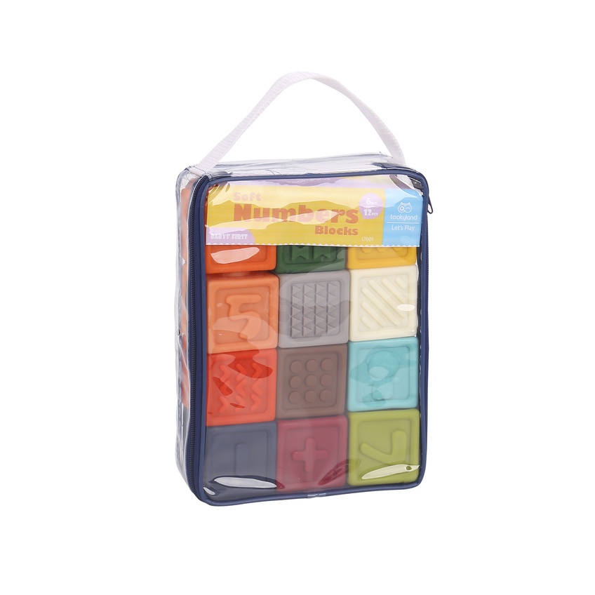 Jual Soft Number Blocks mainan blok bayi balita belajar angka dengan ...