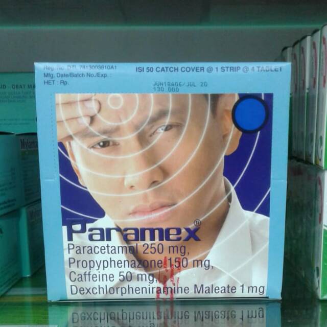 Jual Paramex box ( 50 strip) | Shopee Indonesia