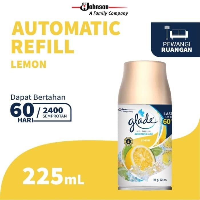 Jual Glade Matic Spray Refill 225ml / 146gr - AEROSOL (KHUSUS PULAU JAWA) | Shopee Indonesia