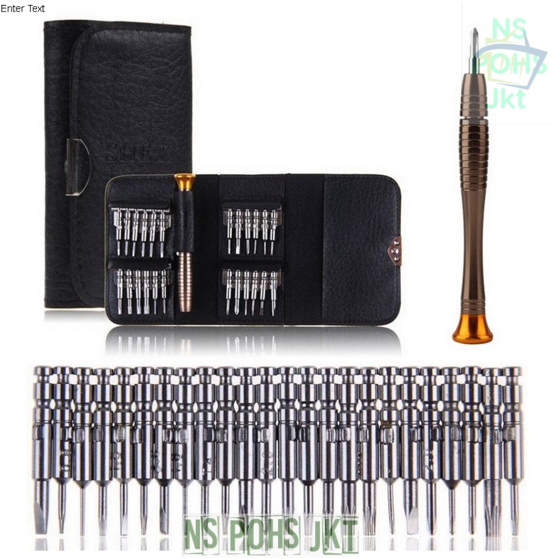 Jual Taffware Obeng Reparasi Torx Set 25 in 1 iPhone 4/5/6/6 Plus | Shopee Indonesia