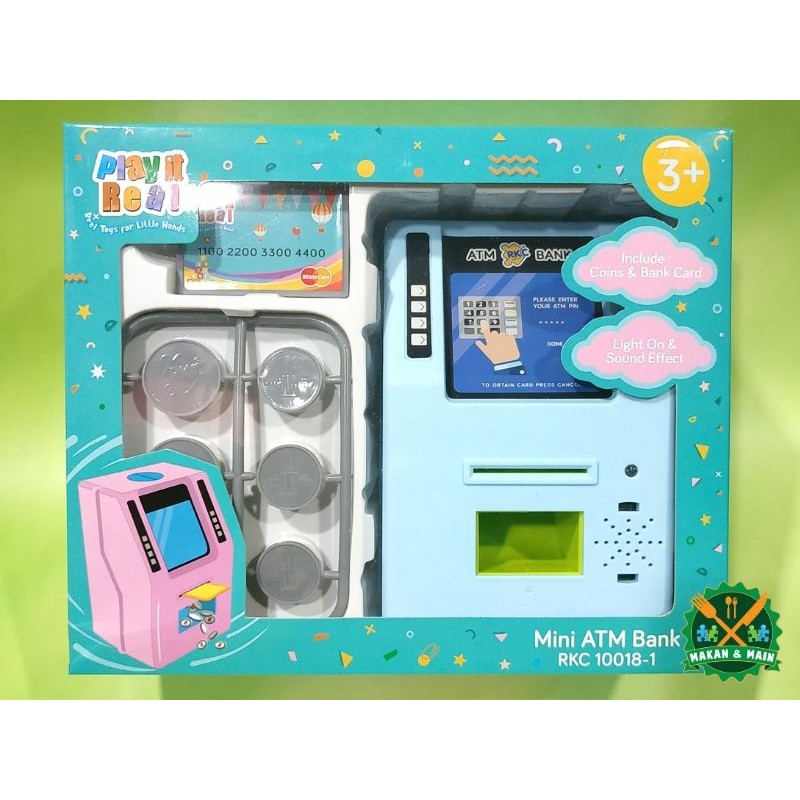 Jual Mesin ATM Mainan Vending Machine Mainan Edukasi Pretend Play Anak ...