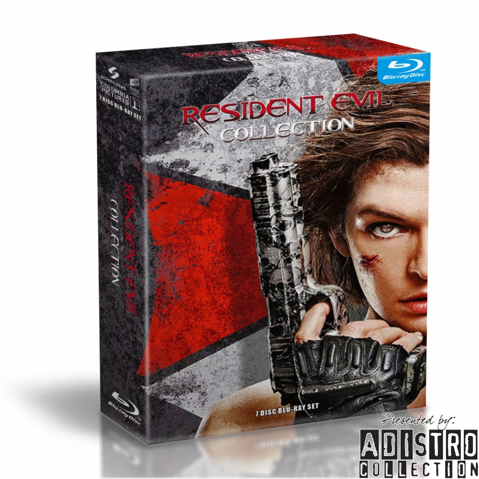 Jual Film Blu-Ray RESIDENT EVIL Edisi BOX SET COMPLETE | Shopee Indonesia