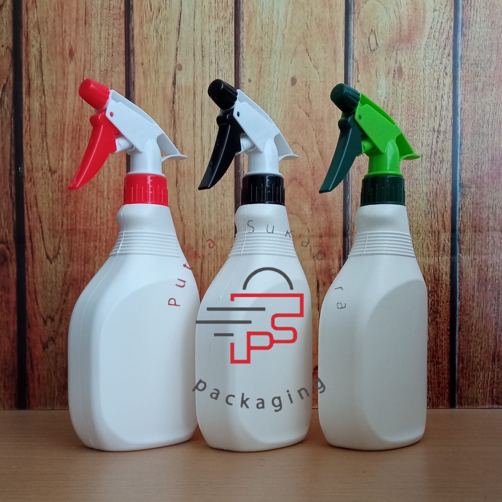Jual BOTOL BIG TRIGGER 500 ML SLIM HDPE PUTIH/BOTOL KISPRAY 500 ML SLIM HDPE PUTIH - NECK 28 ...
