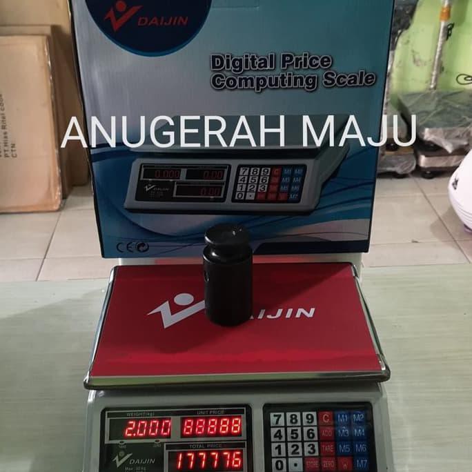 Jual Timbangan Digital Barang / Laundry / Sembako / Serbaguna 30 Kg x 5 gr | Timbangan Dapur ...