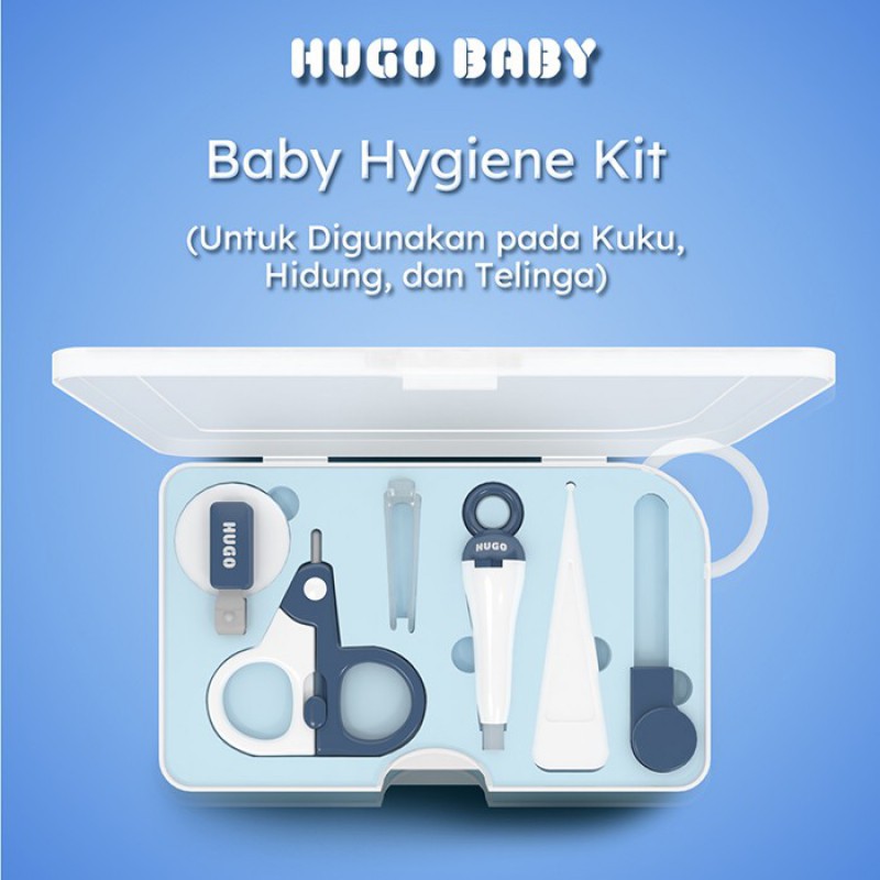 Jual Hugo Baby Hygiene Grooming Kit (Gunting Kuku, Pembersih Telinga ...