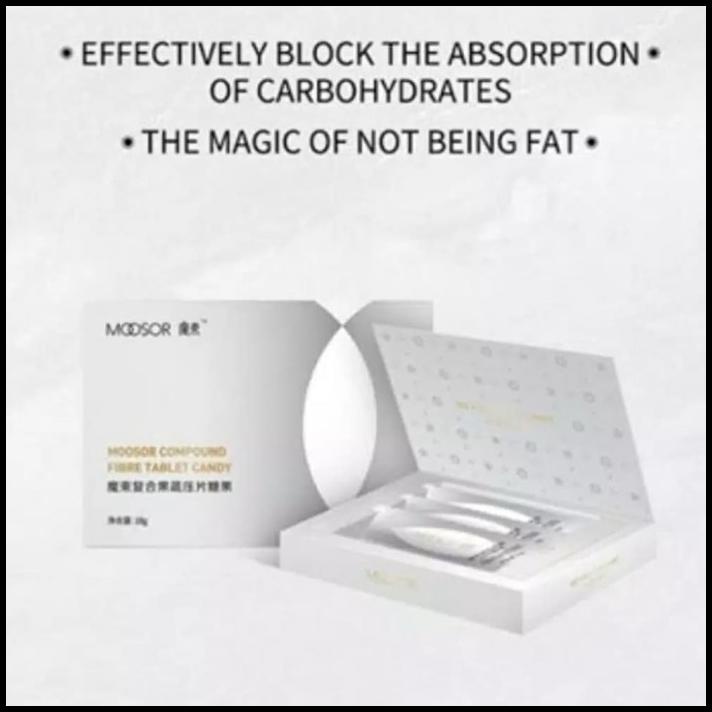 Jual Permen Diet Moosor Compound High Fibre Slimming Candy | Shopee ...