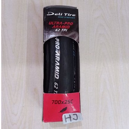 Jual Ban Luar Tire Deli tire 700x25C Ultra Pro Aramid 700 x 25c Roadbike Delitire 62 Tpi ...