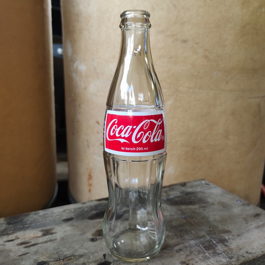 Jual Botol Coca Cola Jadul / Botol CocaCola Kaca 295ml Jadul / Botol ...