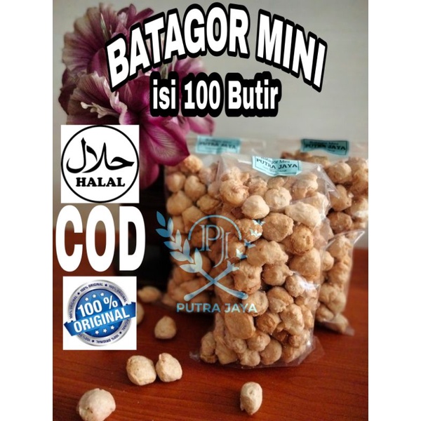 Jual Batagor Mini Kering isi 100 butir Toping seblak/Toping BasoAci ...