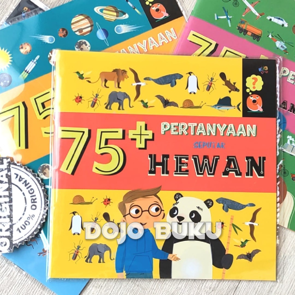 Jual Buku 75+ Pertanyaan Seputar Hewan by Sally Spray, Mark Ruffle ...