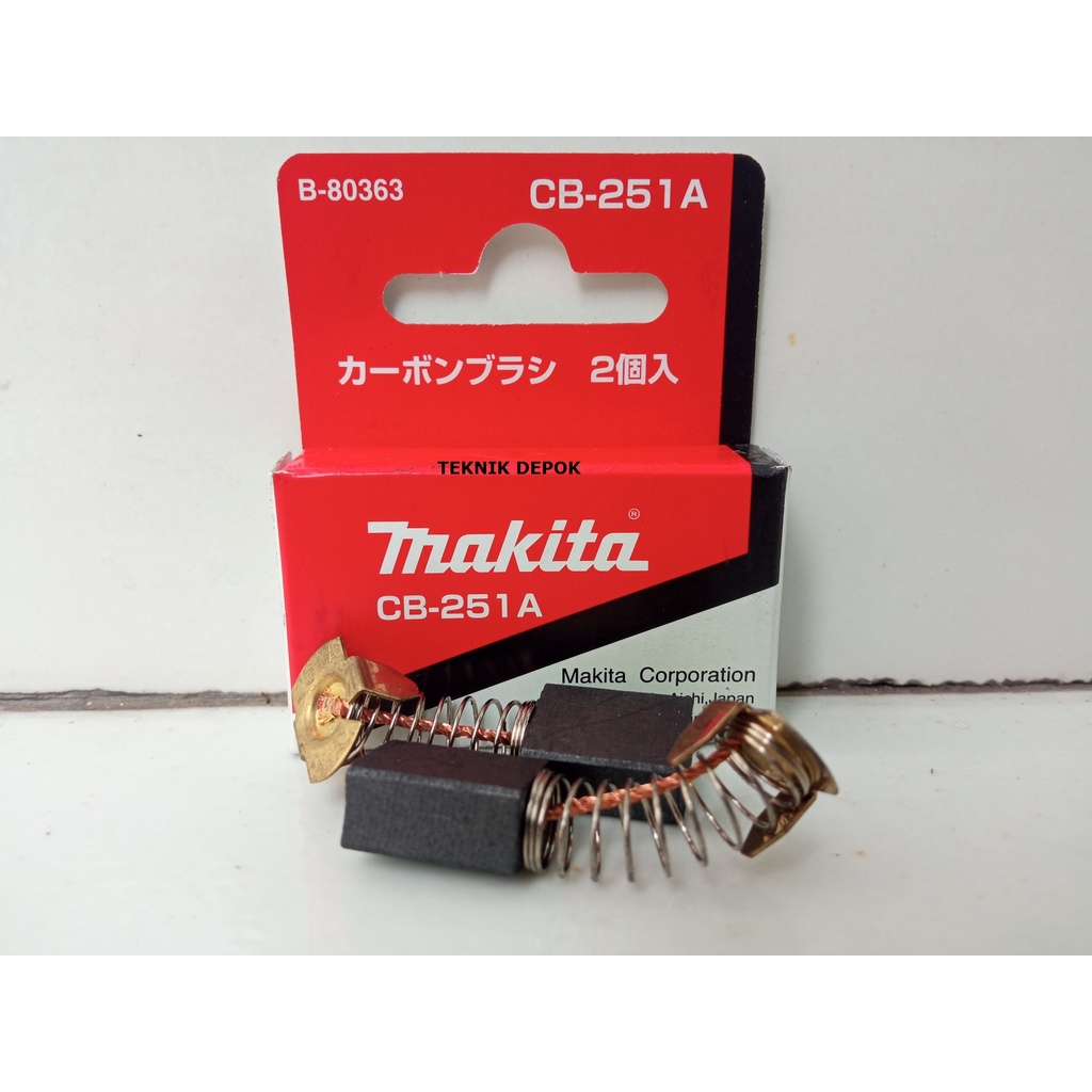 Jual Bostel Arang CB-251A Makita Sepul Kul CB 251 A Mesin Gerinda Original Spul CB251A Makita ...