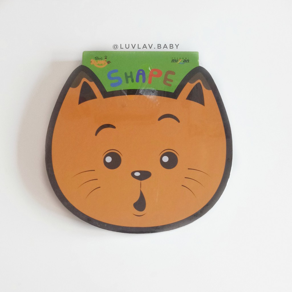 Jual Buku Anak BBW Mizan Seri Kumi Kucing Shape Belajar Bentuk Board ...