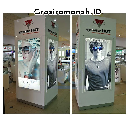 Jual spanduk Bahan Backlite (Neon Box) free custom design | Shopee ...