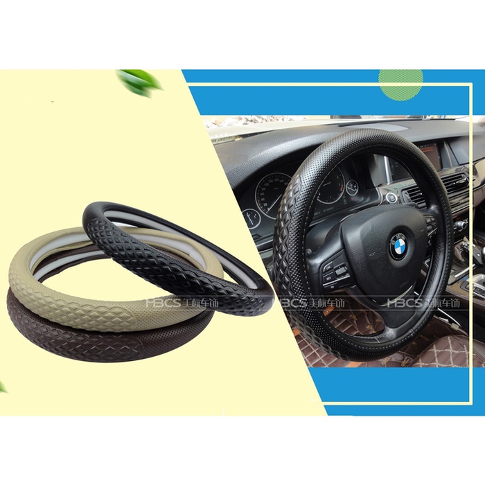 Jual SARUNG STIR COVER SETIR MOBIL UNIVERSAL / STEERING WHEEL COVER ...