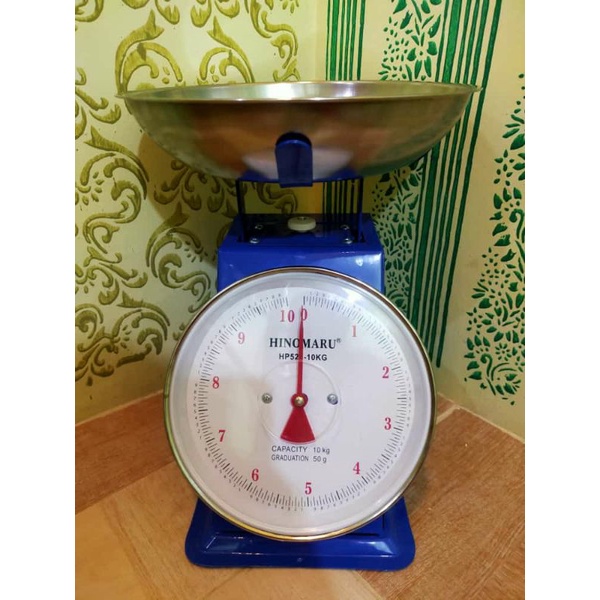 Jual timbangan besi jarum manual analog HINOMARU 5KG / 10KG / 15KG / 20KG cocok untuk daging ...