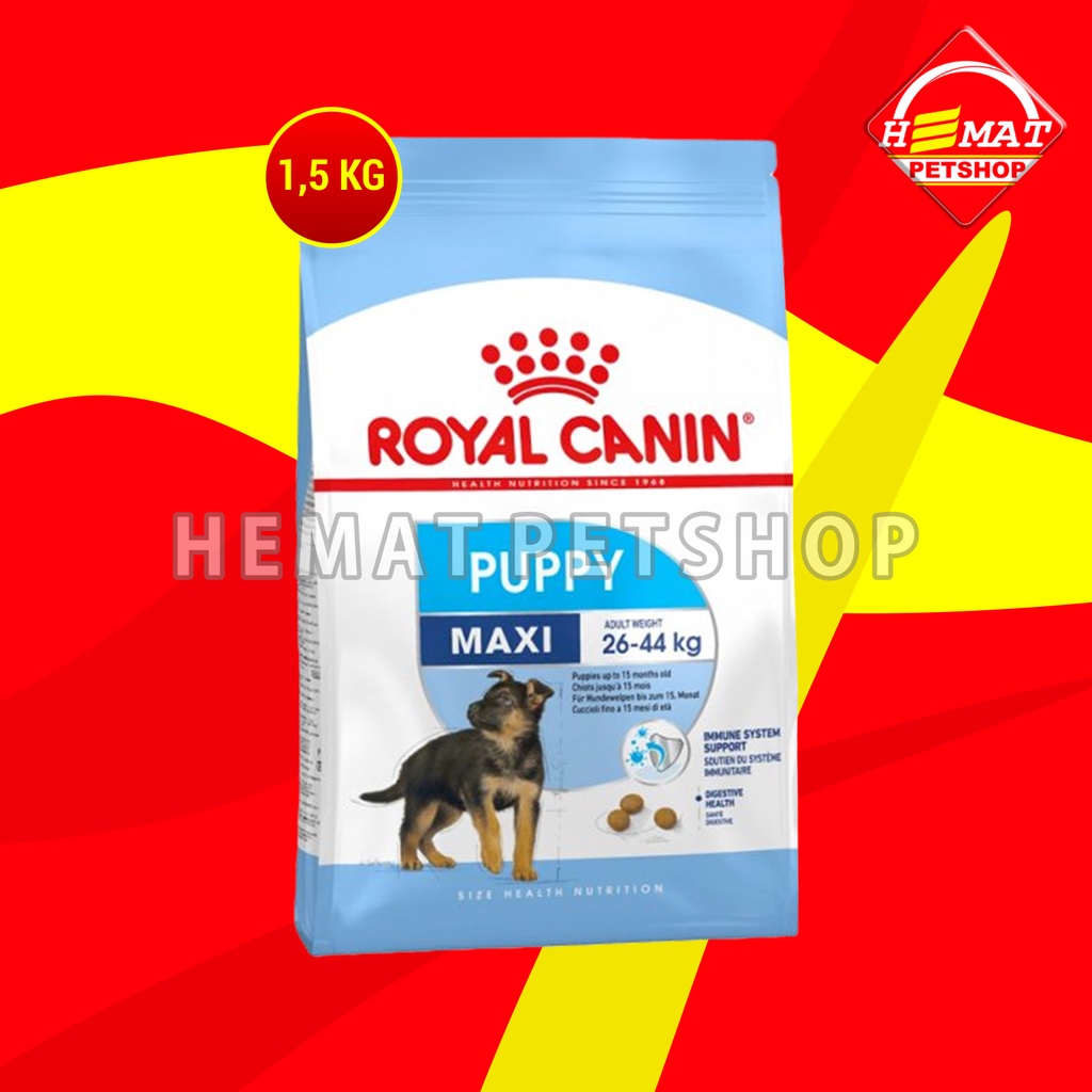 Jual Royal Canin Maxi Puppy 15 Kg / Makanan Anjing Junior 15Kg | Shopee ...