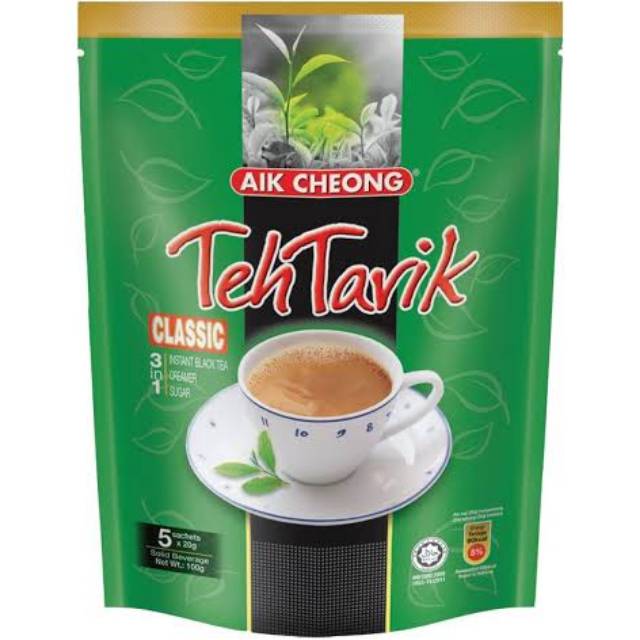 Jual Aik Cheong Teh Tarik Classic Mini Pack Isi 5x20gr | Shopee Indonesia