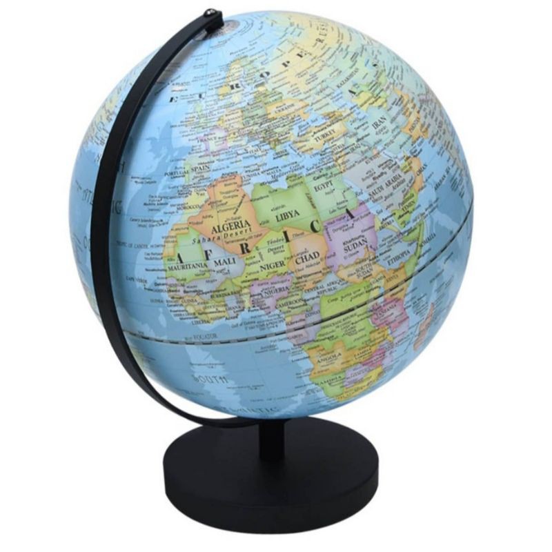 Jual Odi Globe Mini Political Map Dengan Lampu 30 Cm | Shopee Indonesia