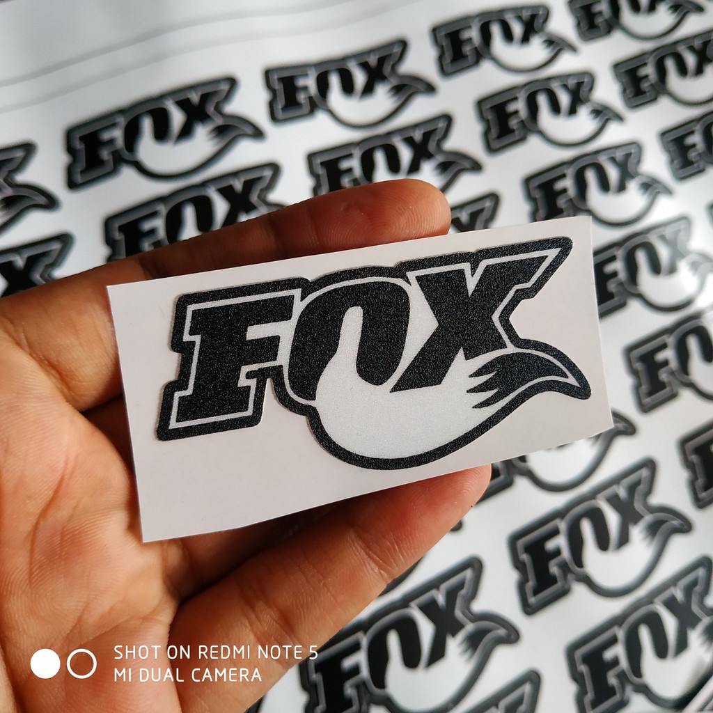 Jual Stiker FOX / Stiker Sepeda, Motor, Helm dll | Shopee Indonesia