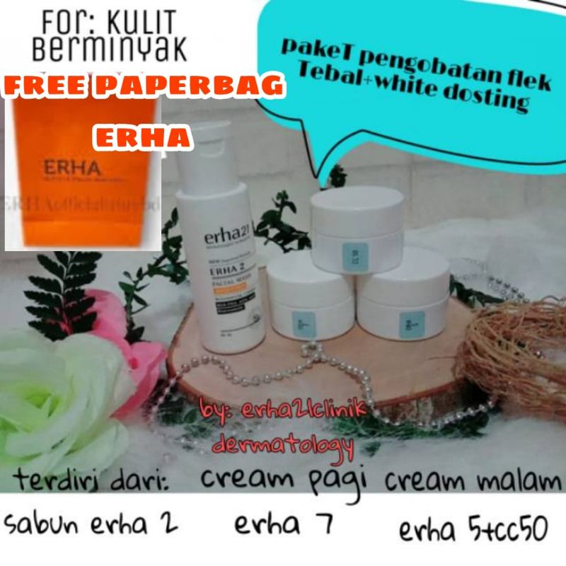 Jual Paket cream erha mengobati flek tebal sulit hilang dosting/erha 1 ...
