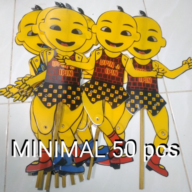 Jual Mainan Wayang Upin Ipin / Mainan Anak /Mainan Tradisional / Mainan ...
