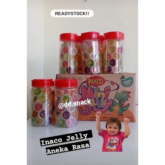 Jual Inaco jelly 600gr kemasan toples exp 2026 | Shopee Indonesia