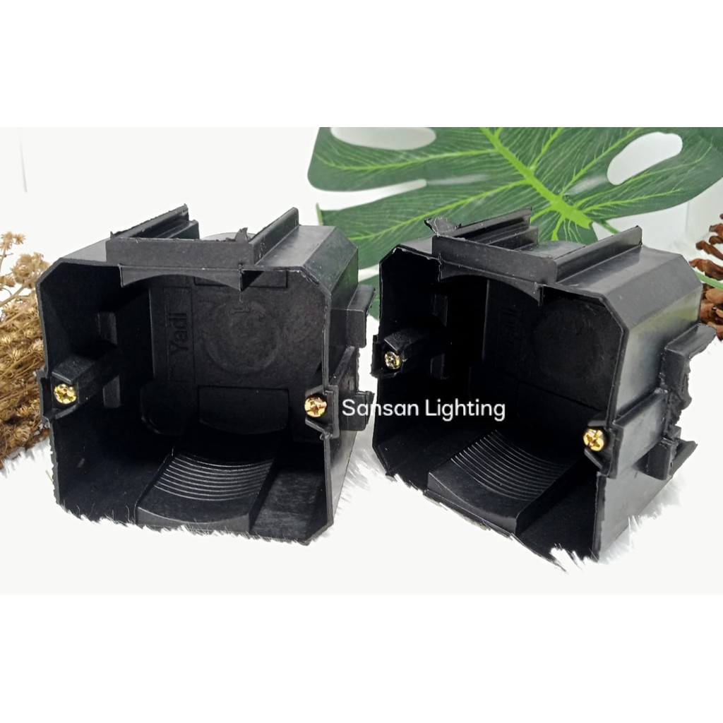 Jual Mangkok Listrik Tanam Inbow Kotak Hitam | Shopee Indonesia