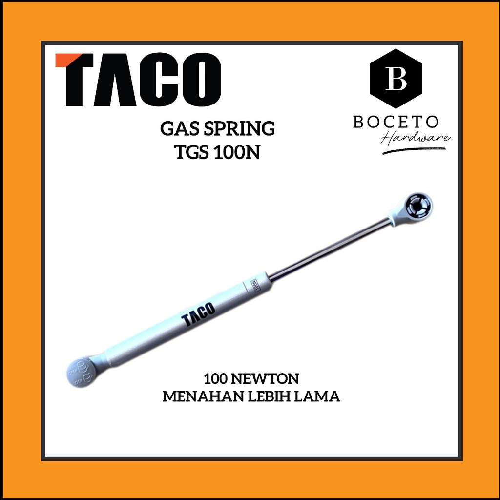 Jual Gas Spring Taco TGS-100N - Furniture Cabinet Engsel Hidrolik Buka ...