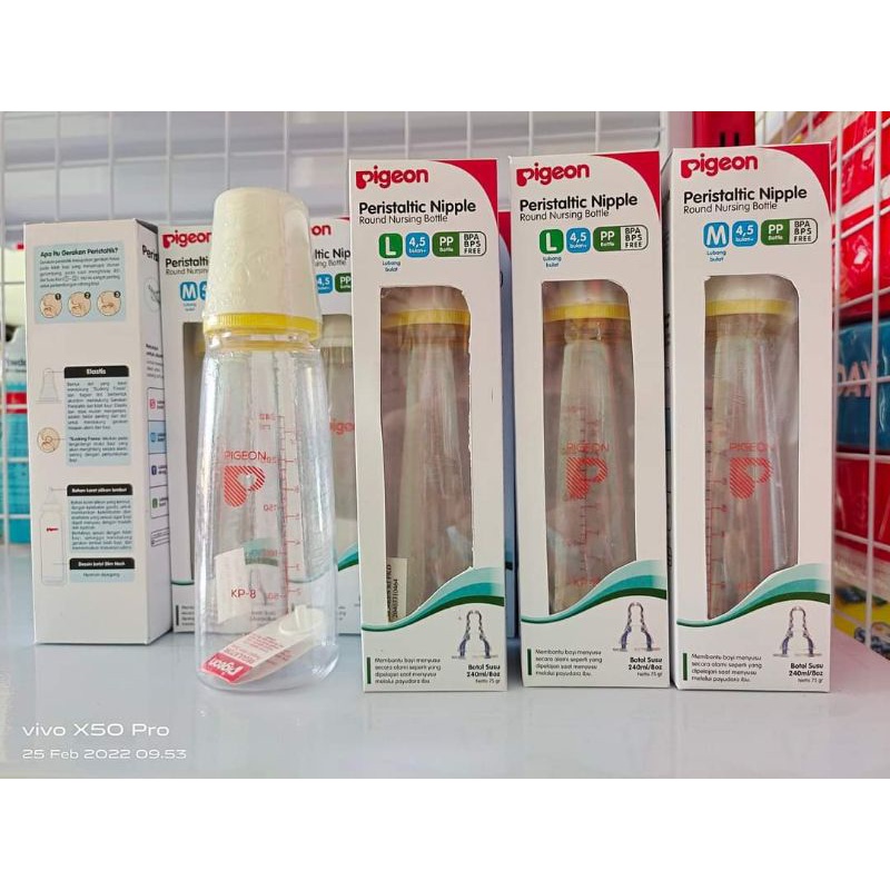 Jual botol susu / dot bayi pigeon 240 ml | Shopee Indonesia