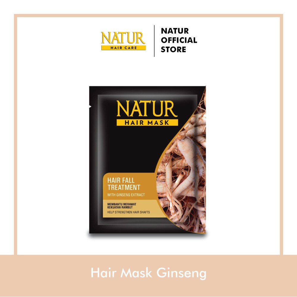 Jual ⭐BAGUS⭐ NATUR HAIR MASK / SHAMPOO | Masker Rambut Ginseng / Aloe ...
