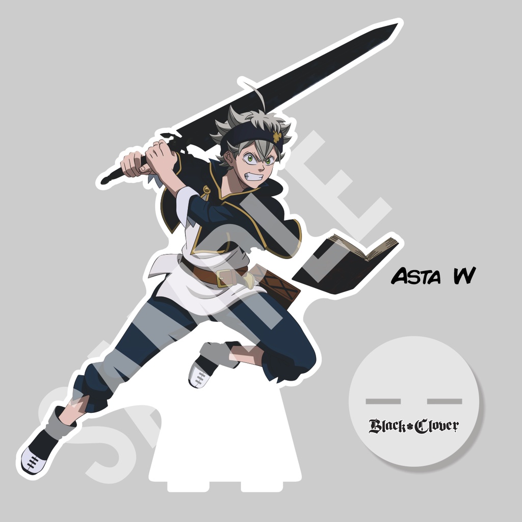 Jual Standee Black Clover Asta Yuno Akrilik Stand | Shopee Indonesia