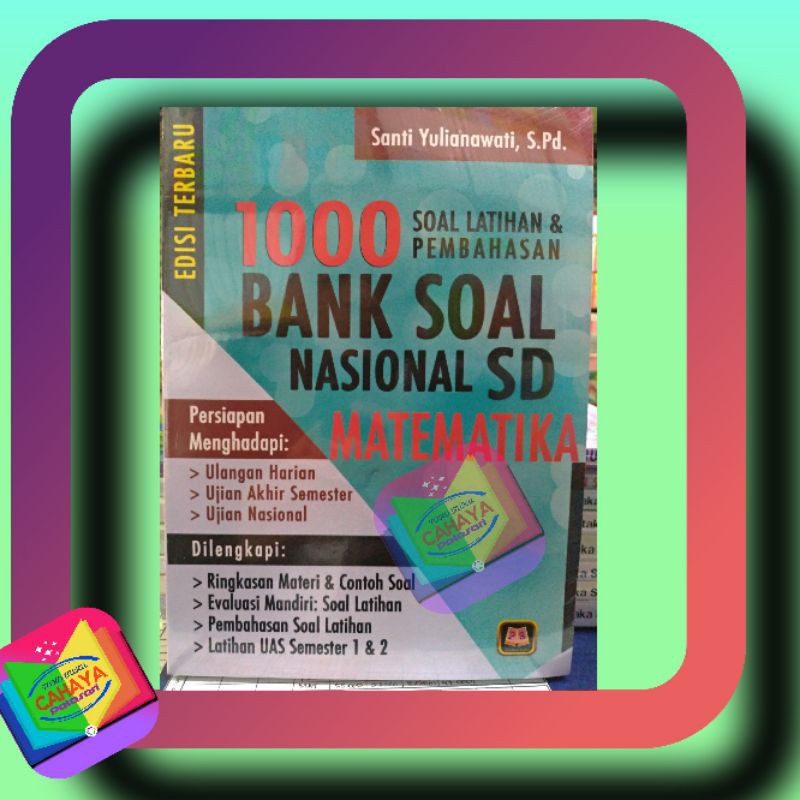 Jual Buku soal matematika Sd 1000 bank soal matematika pustaka setia ...