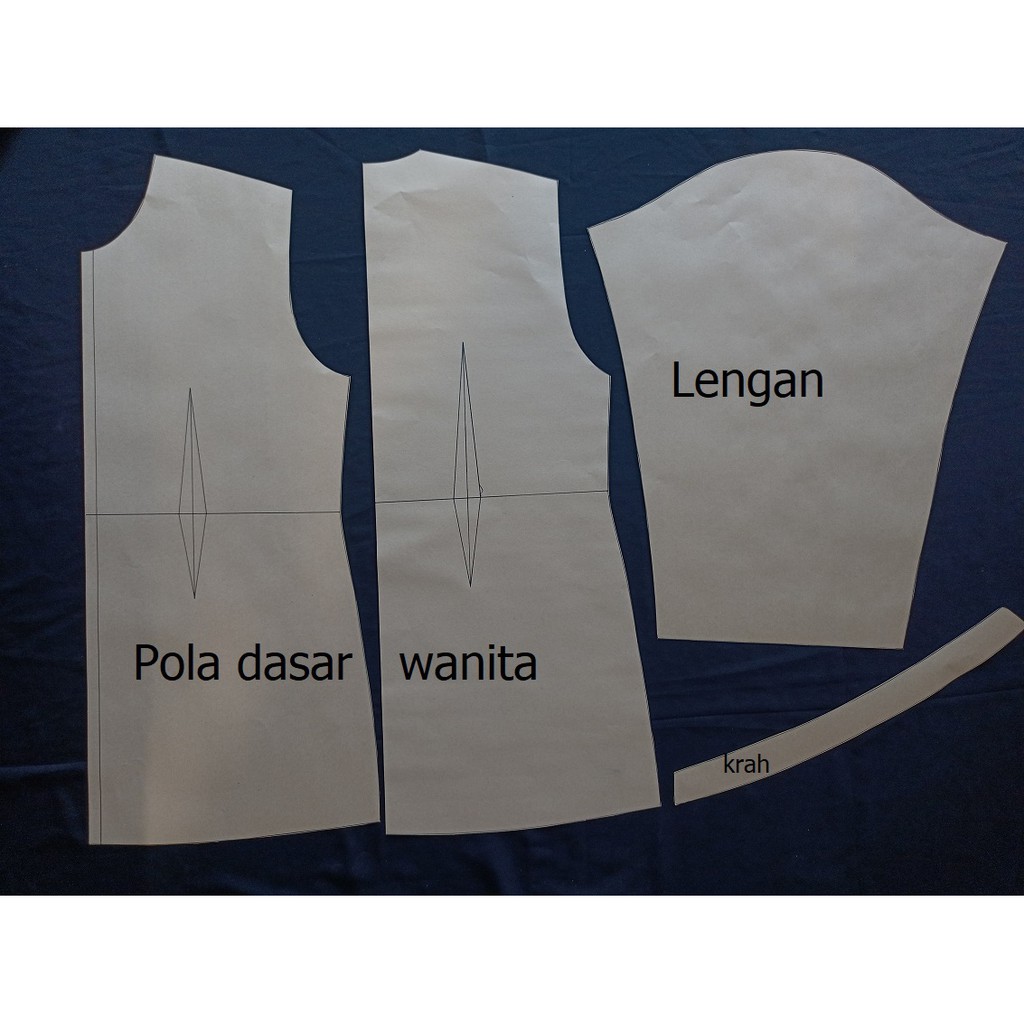 Jual POLA JIPLAK POLA DASAR WANITA | Shopee Indonesia