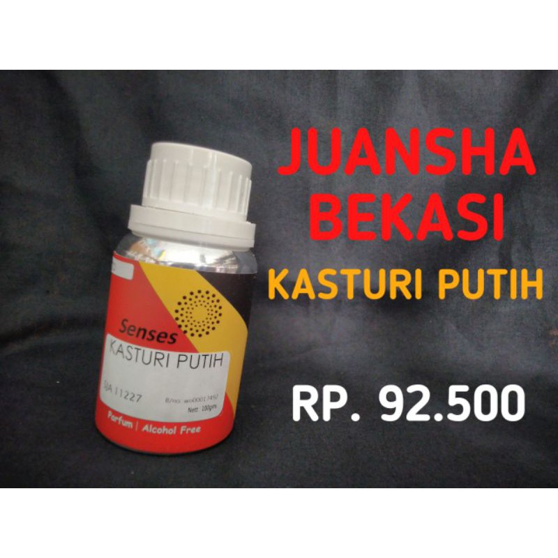 Jual JUANSHA PARFUME BIBIT MURNI KASTURI KIJANG // PRODUK SENSES 100ML ...