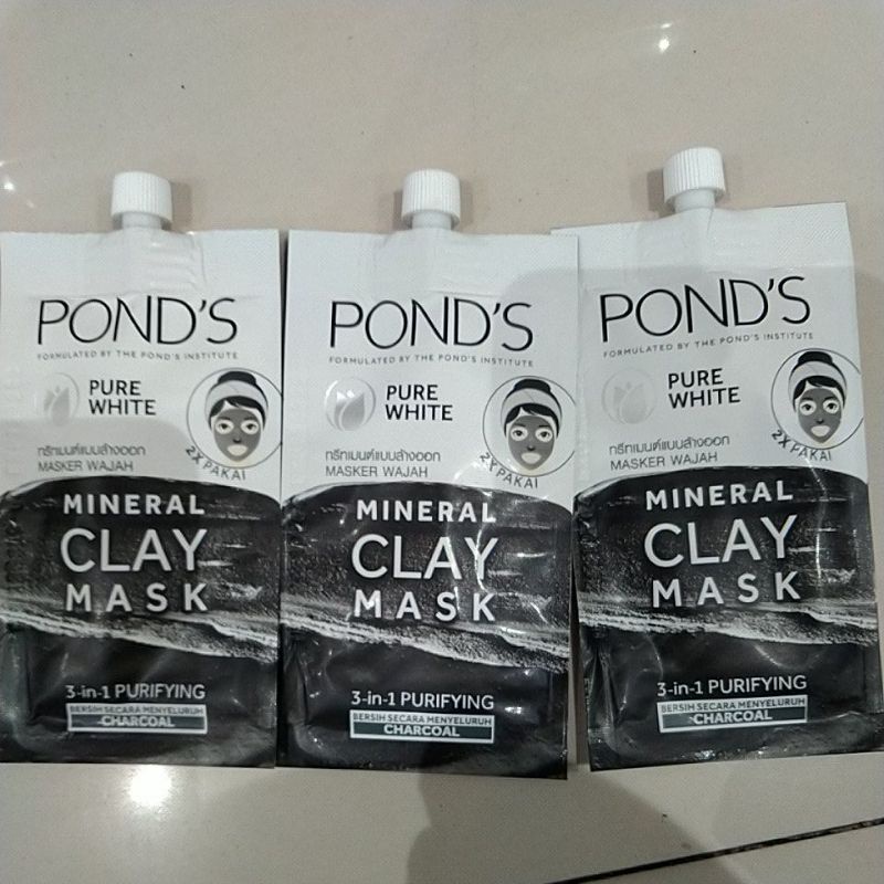 Jual PONDS MINERAL CLAY MASKER 8G | Shopee Indonesia