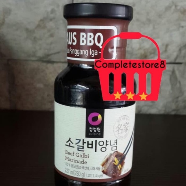 Jual Daesang BBQ Sauce Beef - Beef Galbi Marinade - Bumbu masak korea ...