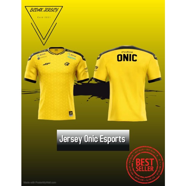 Jual Jersey Onic Esports 2021 Full Print Free Name | Shopee Indonesia
