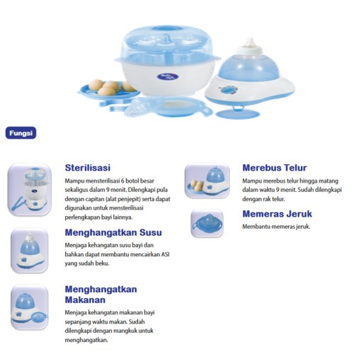 Jual Baby Safe Multi Function Bottle Sterilizer Alat Sterilisasi Botol ...