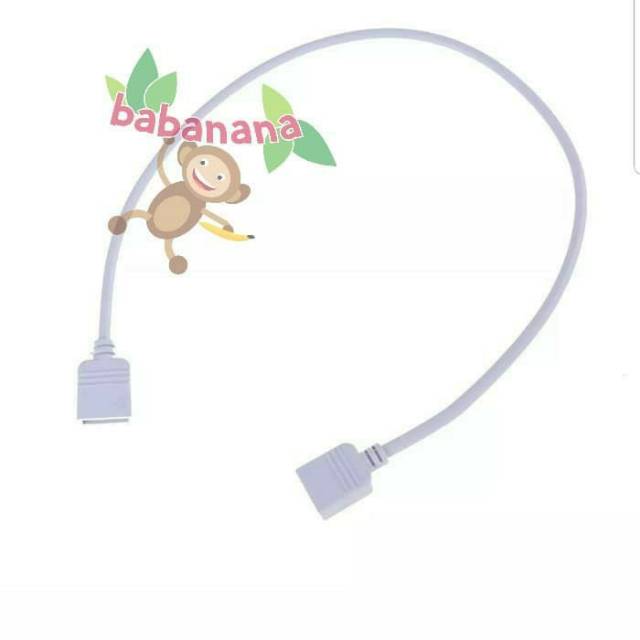 Jual Kabel RGB Splitter 1 to 1 female 4 pin putih | Shopee Indonesia