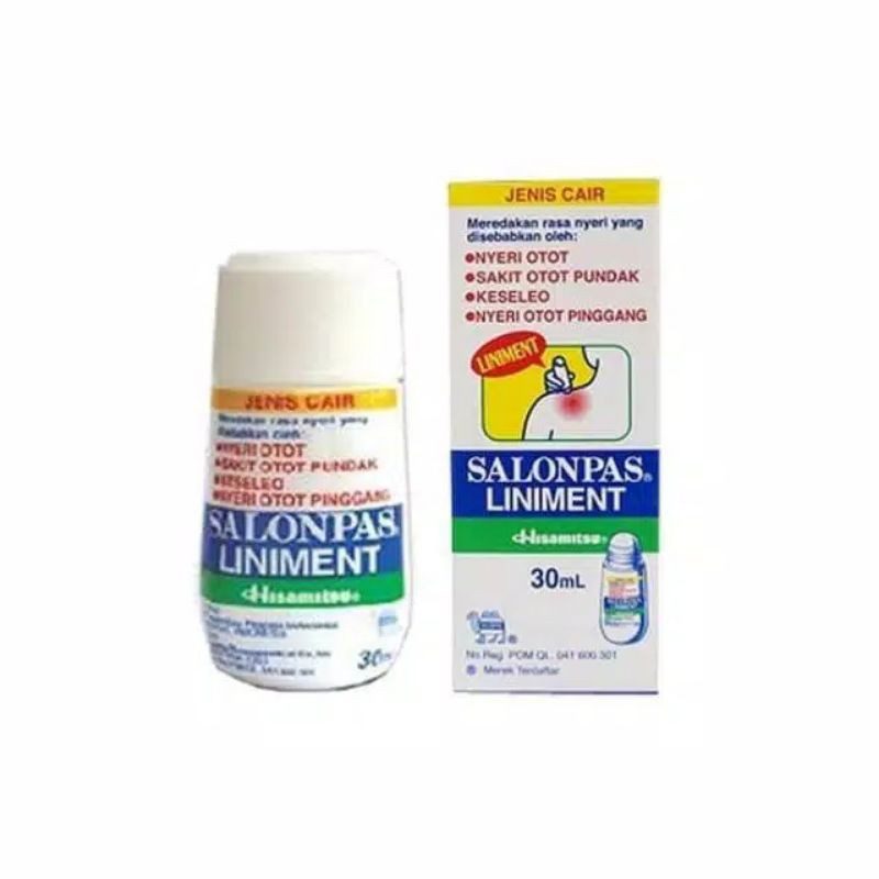 Jual SALONPAS LINIMENT CAIR 30ml dan 50ml | Shopee Indonesia