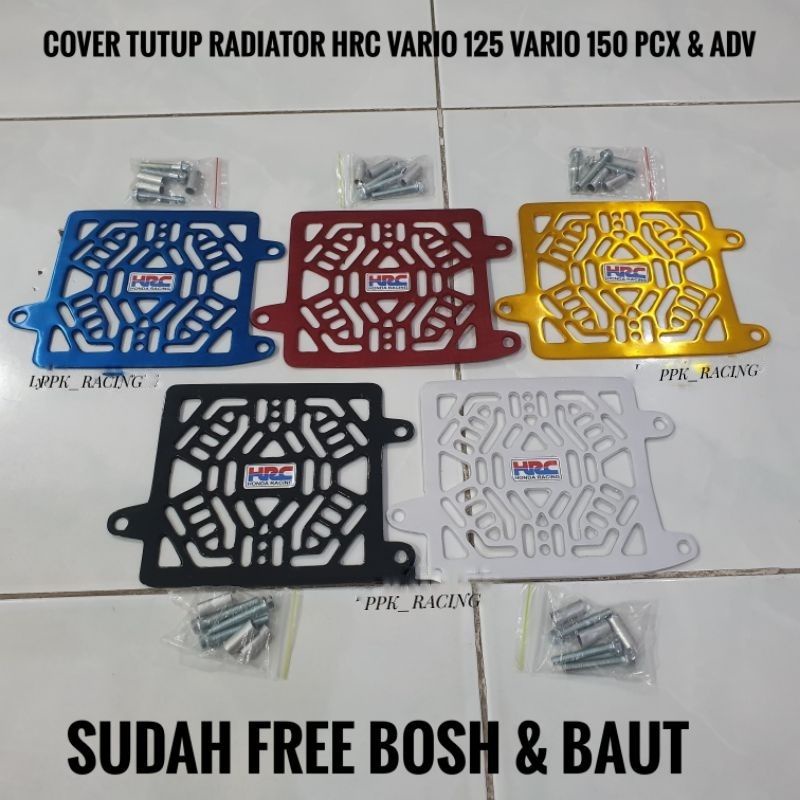 Jual Cover Radiator Tutup Radiator HRC Vario 125 Vario 150 ADV PCX ...