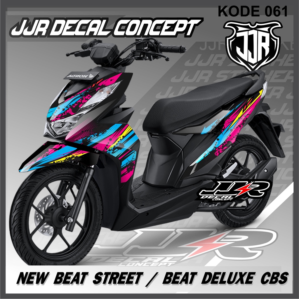 Jual StiCker New Beat street 2020-2022 full body, New Honda Beat deluxe ...